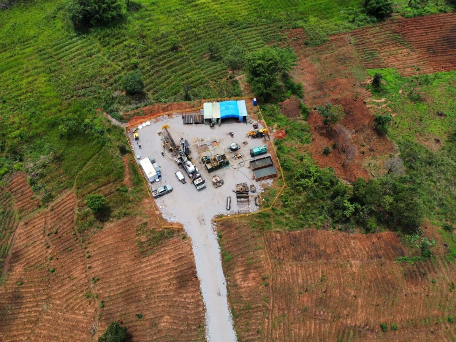 On the ground at Mingomba